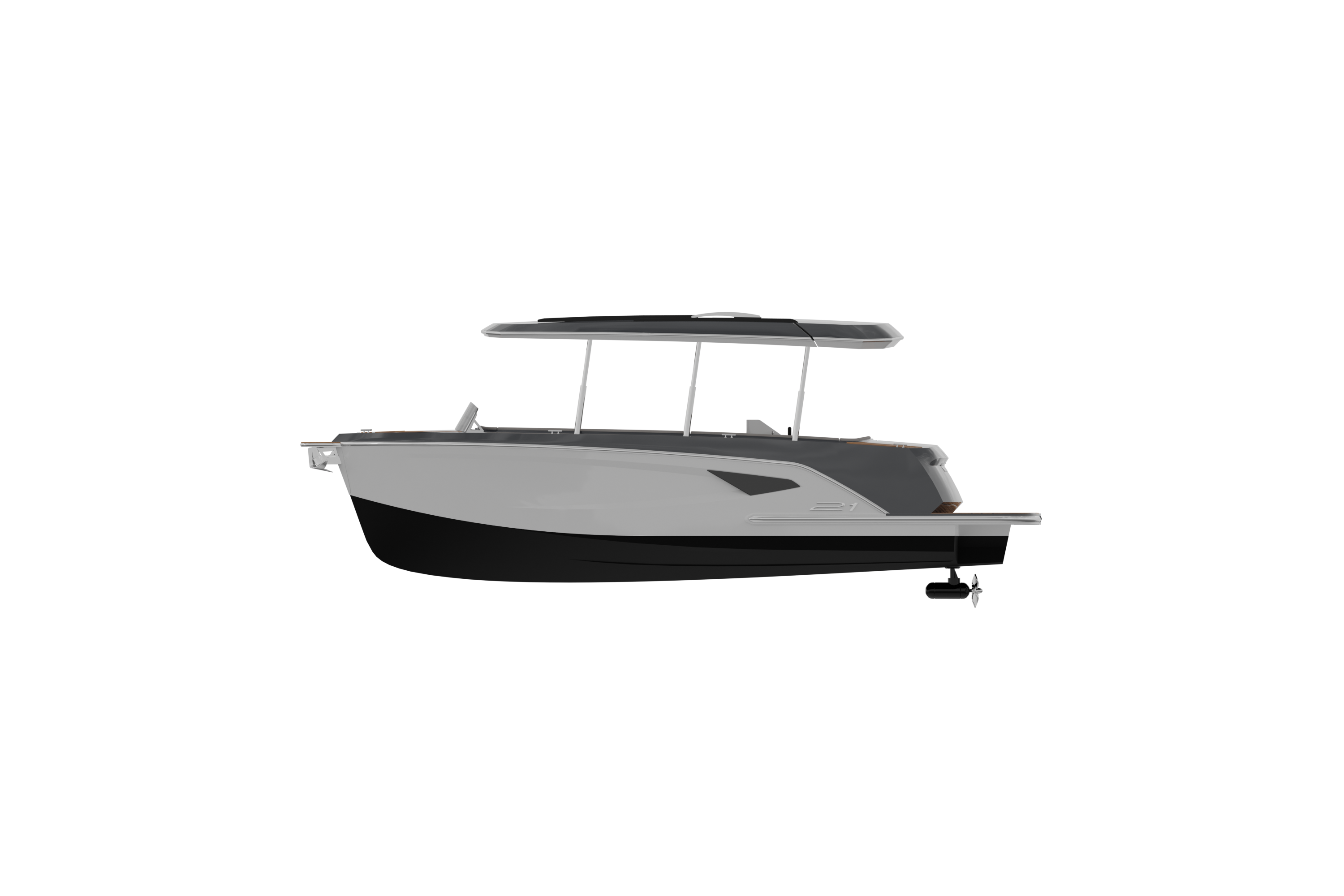 21 OPEN ELECTRIC | Alfastreet Yachts